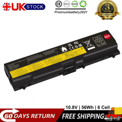 55+ Battery for Lenovo Thinkpad T410 T420 T510 T520 SL510 W510 W520 E40 ...