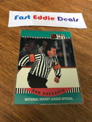 1990 PRO SET NHL HOCKEY RON HOGGARTH NHL REFEREE CARD 690 EXCELLENT | eBay