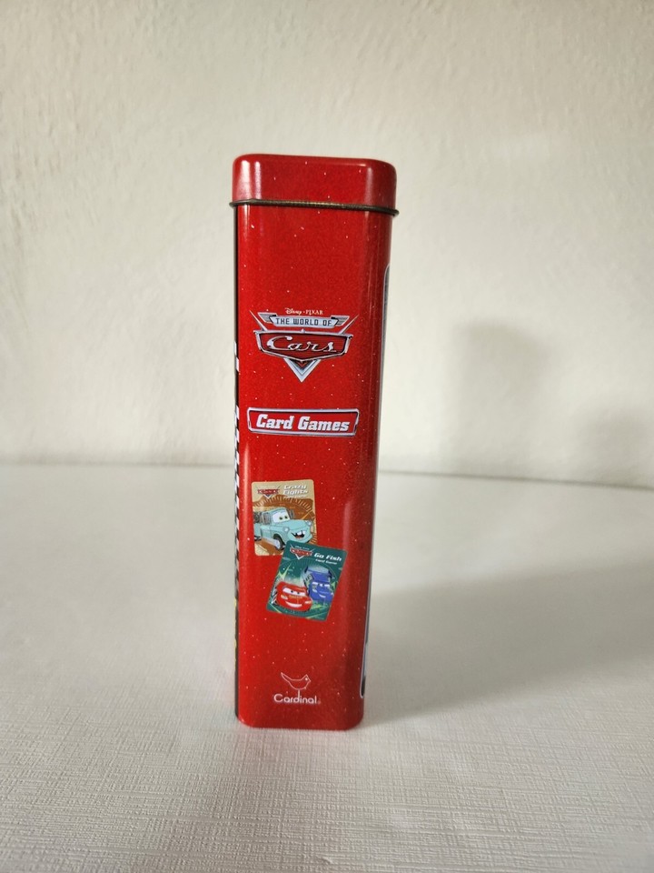 Disney Pixar The World Of Cars ~ 2 Card Games-Crazy Eights & Go Fish In ...