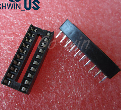 20PCS 20-Pin DIL DIP IC Socket PCB Mount Connector NEW High quality ...