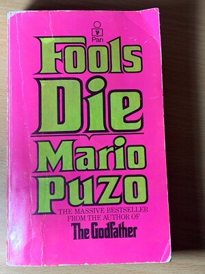 Fools Die by Mario Puzo Author of The Godfather (Paperback, 1980 ...