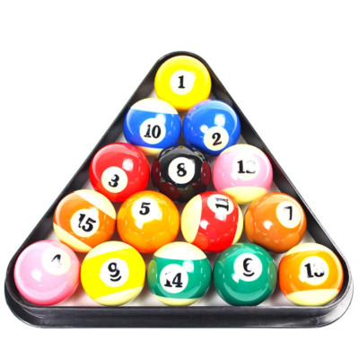 The Standard Size Plastic 8 Ball Pool Billiard Table Rack Triangle Rack ...
