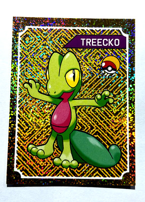 2024 POKEMON Last Evolution Sticker #130 TREECKO PERU Limited Edition ...