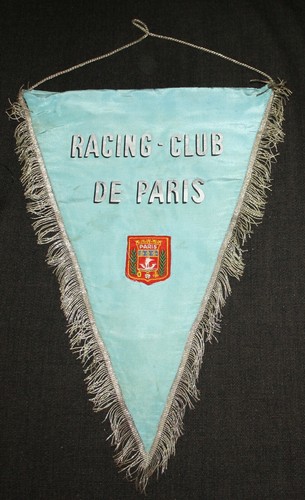 VINTAGE FANION ECUSSON BRODE WIMPEL GAGLIARDETTO PENNANT RACING CLUB ...