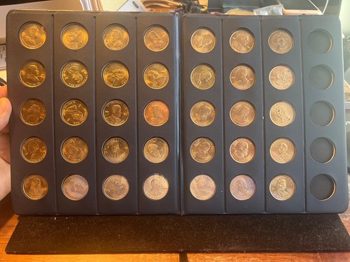 Coin History of the US Presidents, SET OF 35, GEORGE WASHINGTON TO ...