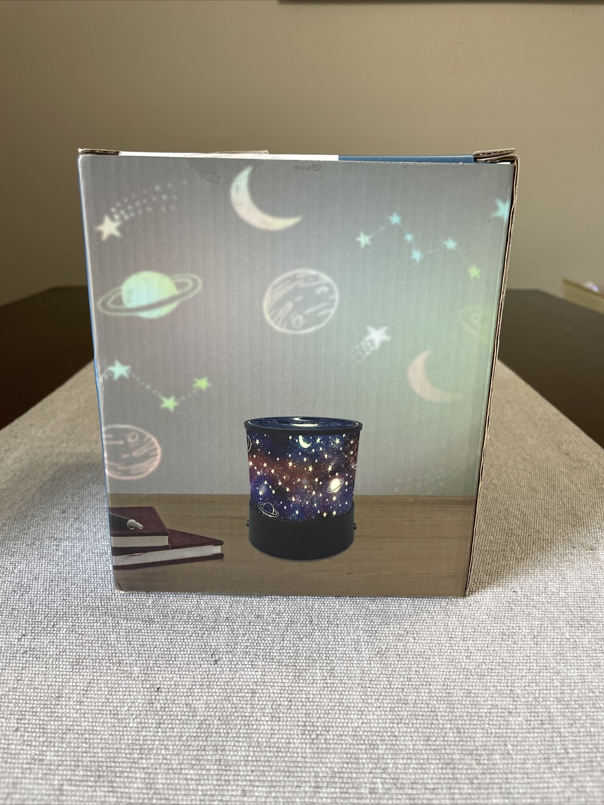 Brookstone Stars & Moon Projector Light 6x6.5in Dazzling Display NEW | eBay