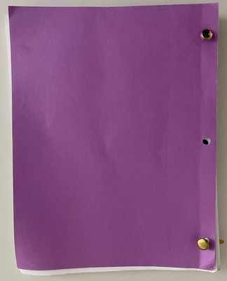 2002 Boogie Beach Bash SCRIPT Barry Bowles used Traci Bingham Personal ...