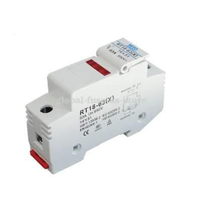Miro RT18-63(X) Cylindrical Fuse Holder 14*51 63Amp 690V 1 Pole | eBay