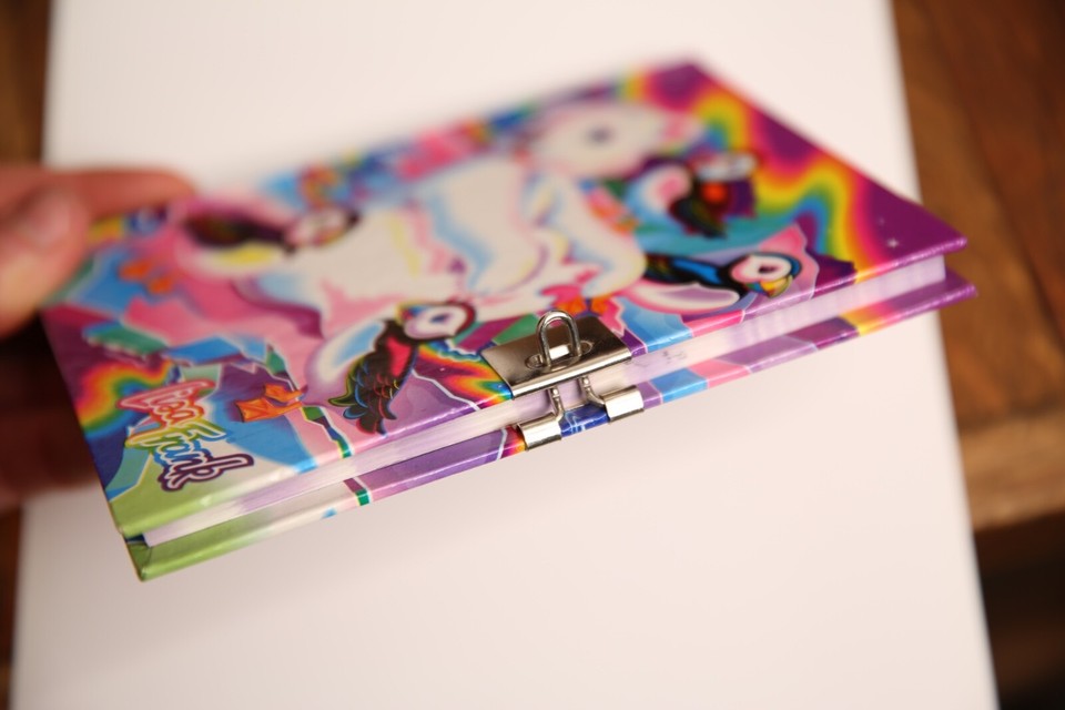 Lisa Frank Diary Journal Ledger notebook penguin polar bear book 90s ...