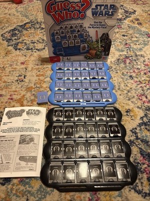 Guess Who? Star Wars Edition Board Game Milton Bradley Hasbro 2008 | eBay