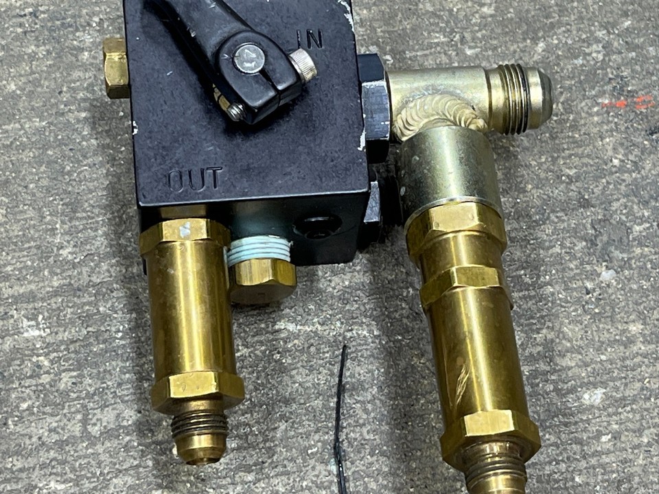 Enderle barrel valve, square, methanol, w/ hi speed, idle check, bolts ...