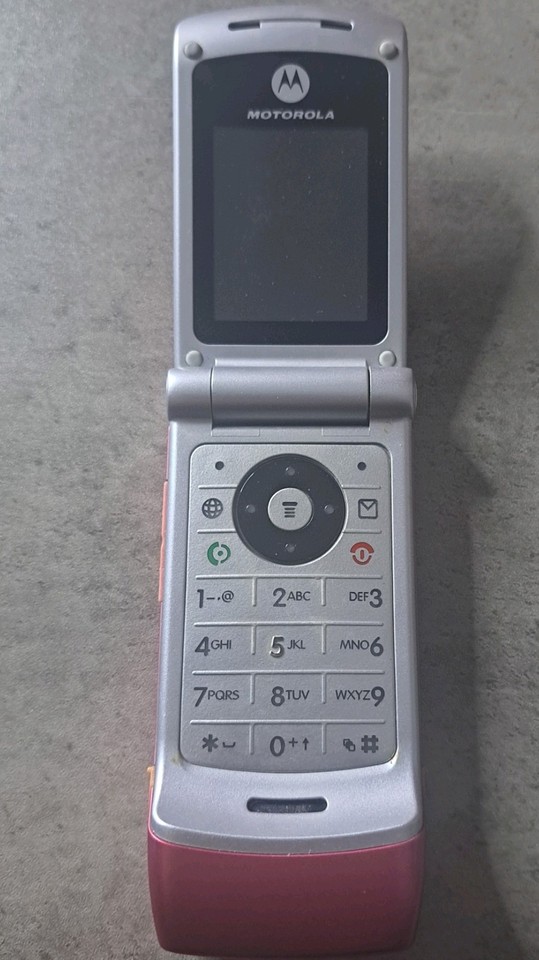 Motorola W375 Flip Mobile Phone Pink (Unknown Working Condition) | eBay UK
