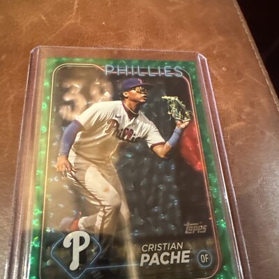 Cristian Pache Topps 24 Green Foil 182/499 | eBay