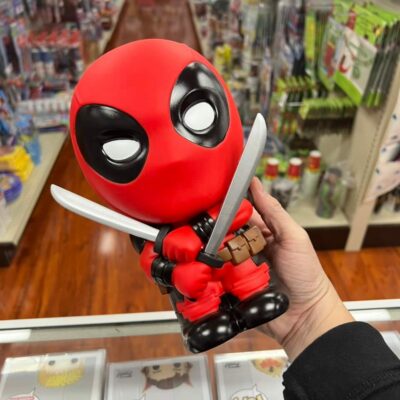 Super Cute MARVEL DEADPOOL Figural Bank Vinyl Figure Bust Coin Bank ...