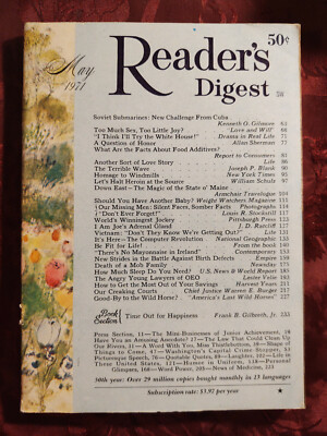 Readers Digest May 1971 Allan Sherman Vietnam MIA Bill Shoemaker ...