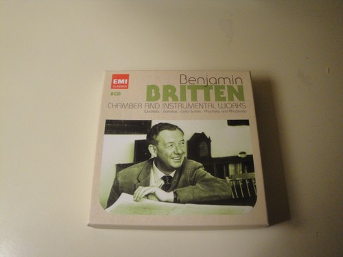 Britten: Chamber & Instrumental Works - 6 CD BOX DDD Digitally Recorded ...
