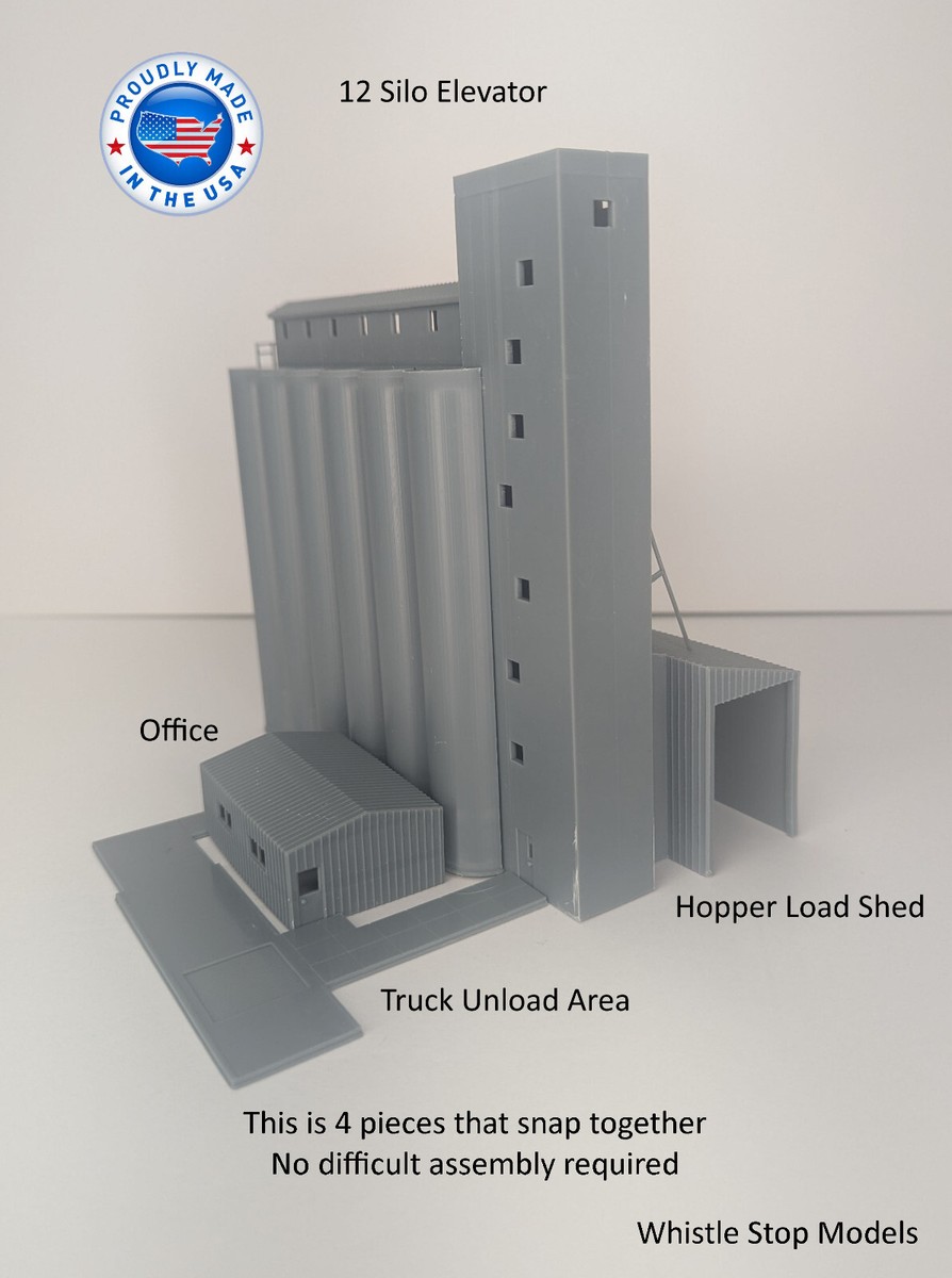 Model Grain Elevator Design My Grain Elevator... The MRH Forum