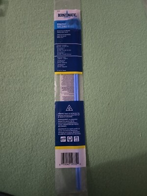Bernzomatic NS3 Nickel-Silver Flux Coated Brazing/Welding Rods 2-Piece ...