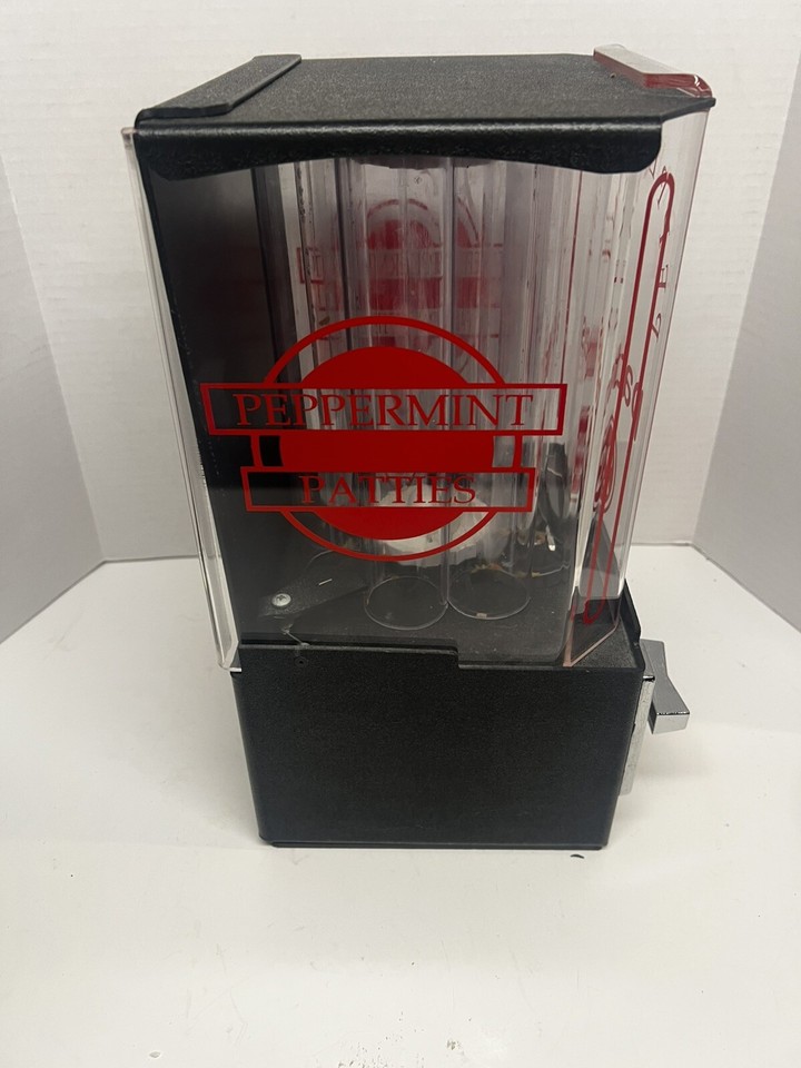 Vintage Peppermint Patty Coin-Op Dispenser Vending Machine Patties | eBay