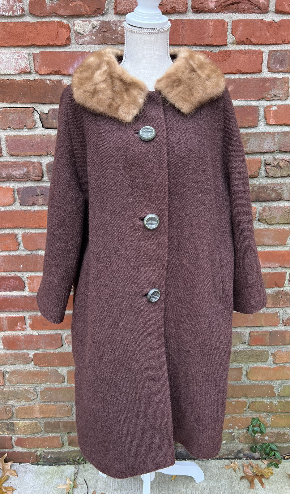 Vintage wool hooked - Gem