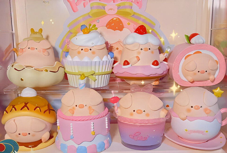 AirToys Piko Pig Dessert Series Blind Box Confirmed Figure Hot Gifts ...