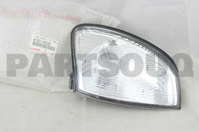 8152160350 Genuine Toyota UNIT ASSY, FRONT TURN SIGNAL LAMP, LH 81521 ...