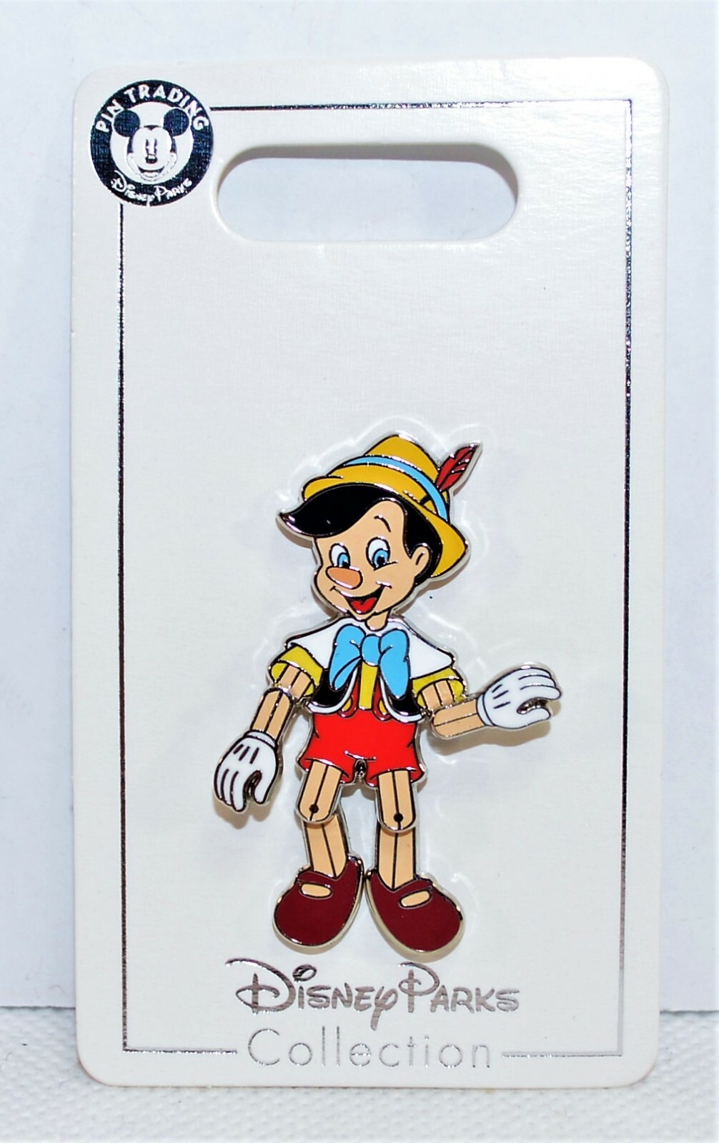 Disney Exclusive 2019 Smiling Pinocchio Movable Arms & Legs 3-D Pin NEW ...