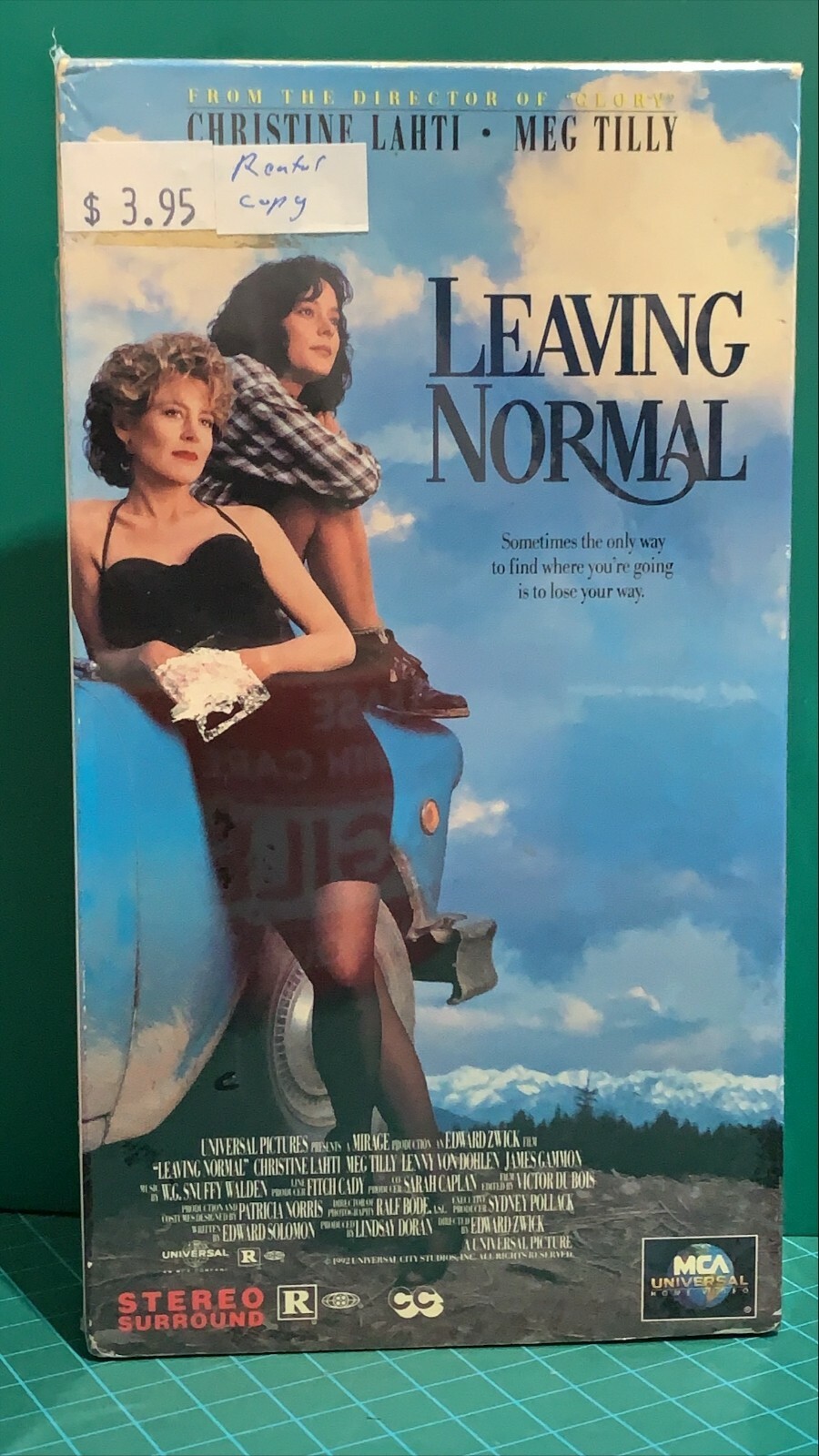 Leaving Normal ( VHS, 1992 ) Starring Christine Lahti , Meg Tilly | eBay