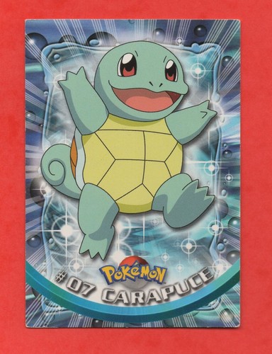 POKEMON Carte TOPPS n° 07 - CARAPUCE (303) | eBay