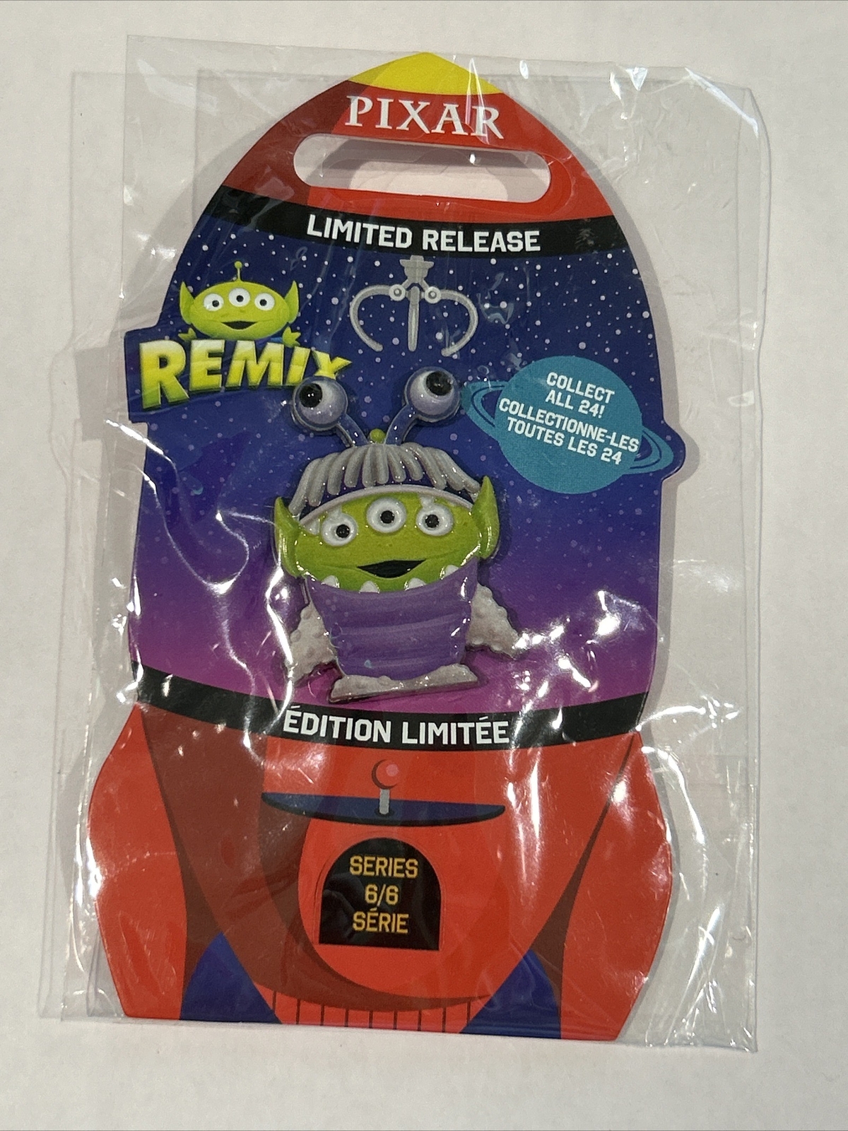 Disney Pixar Alien Remix Boo Pin 6/6 Series Limited Release Toy Story ...