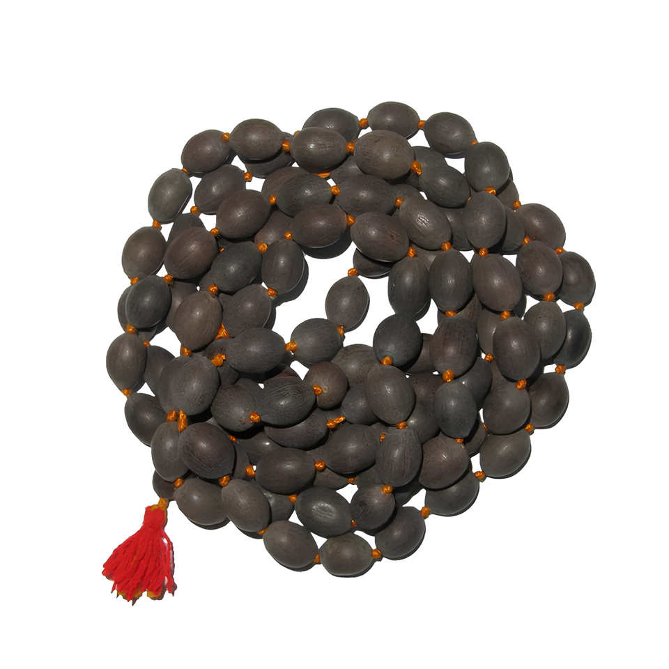 Lotus Kamal Gatta Necklace Worry Beads 68 Inch Premium Mal Seed Mala ...