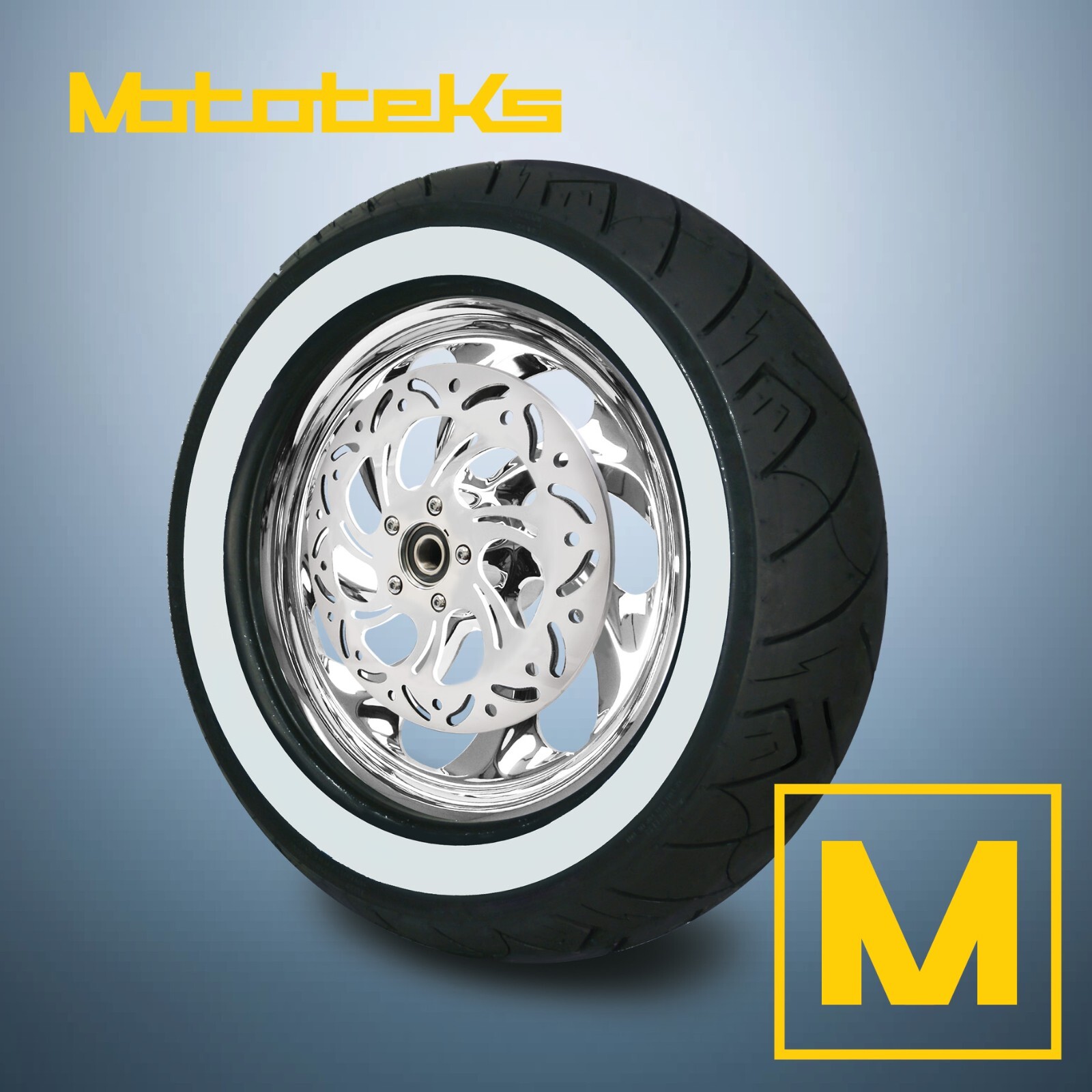 18" 18x3.5 STORM MAG WHEEL CHROME FOR HARLEY SOFTAIL MODELS REAR WHEEL ...