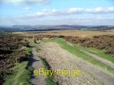 Photo 6x4 Path on Curbar Edge Calver Sough The well-trodden path along ...