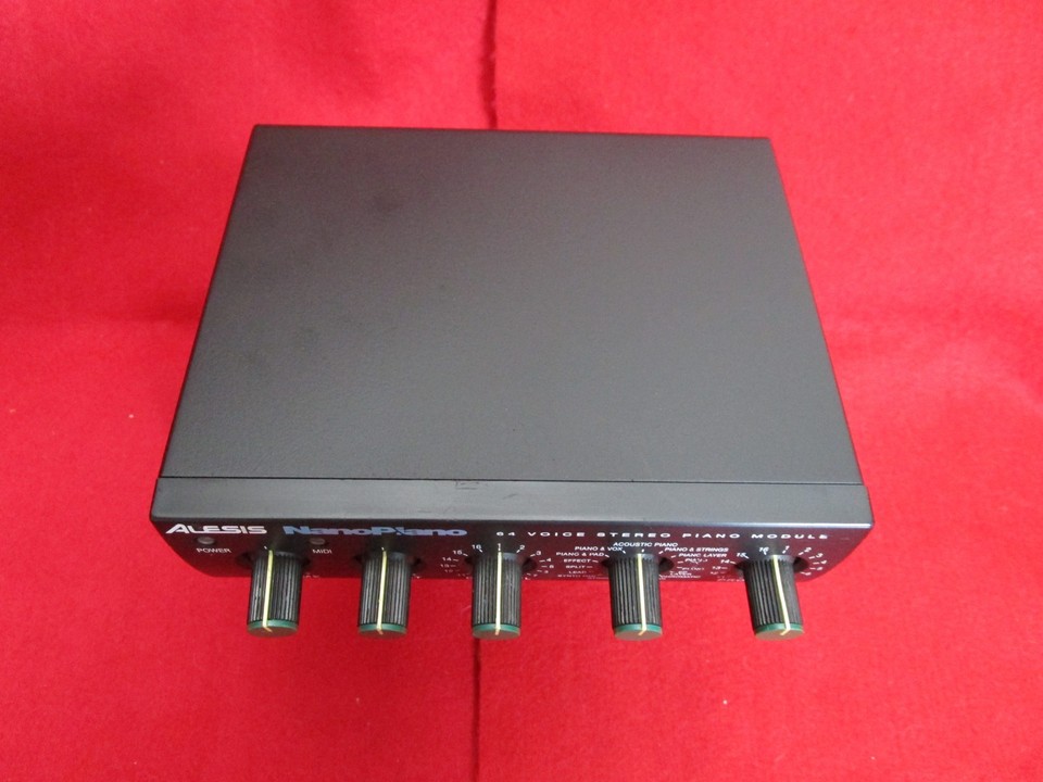 Alesis Nano Piano 64 Voice Stereo Piano Module TESTED w/ Manual ...