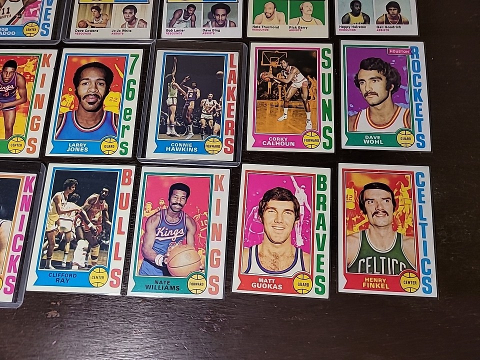 1974/75 Topps Basketball Partial Set- 37% Complete | eBay