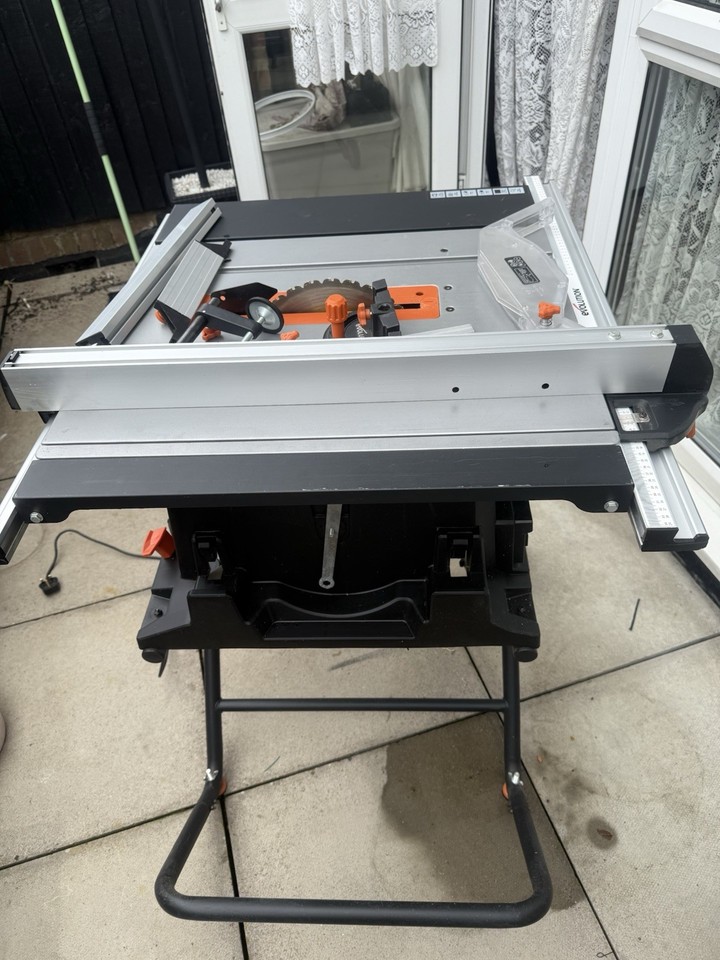 Evolution RAGE5-S 255mm TCT Multipurpose Table Saw 1600W 240V Folding ...