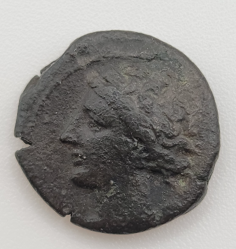 Ancient Carthage Bronze Coin 400–350 BC | Tanit & Horse | Zeugitana | eBay