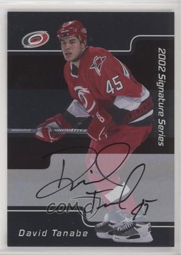 2001-02 ITG Be A Player Signature Series Auto David Tanabe #113 Auto | eBay