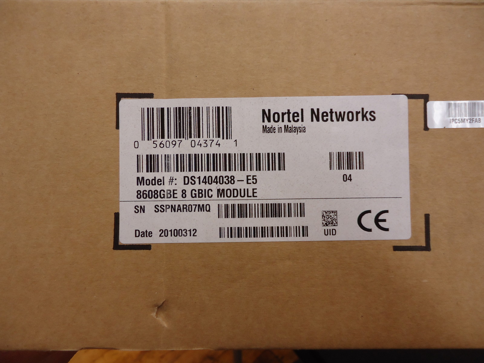 Nortel Networks Nortel Ethernet Routing (DS1404038-E5) Plug-in module ...