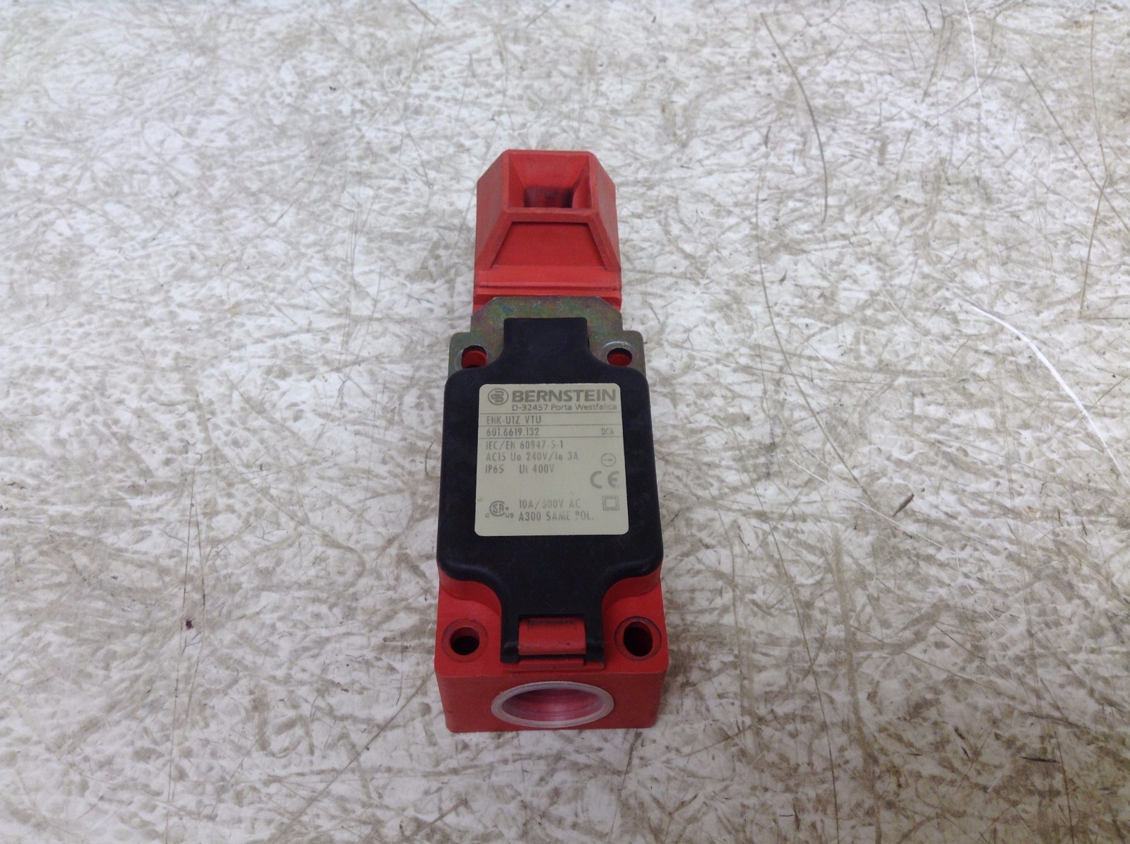 Warner Bernstein ENK-U1Z VTU Safety Interlock Switch ENKU1ZVTU | eBay