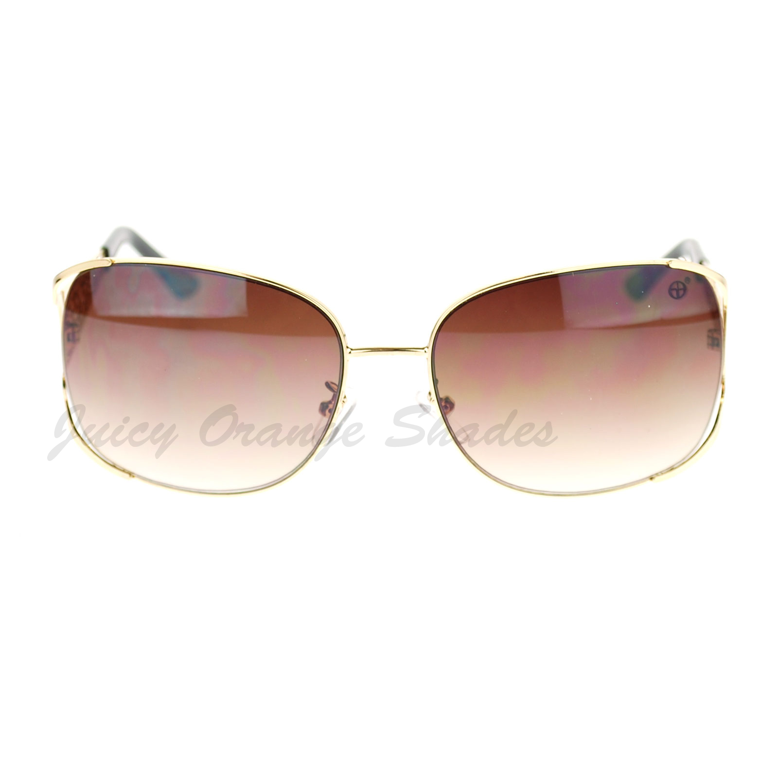 Vintage Fashion Womens Sunglasses Rectangular Open Side Frame | eBay