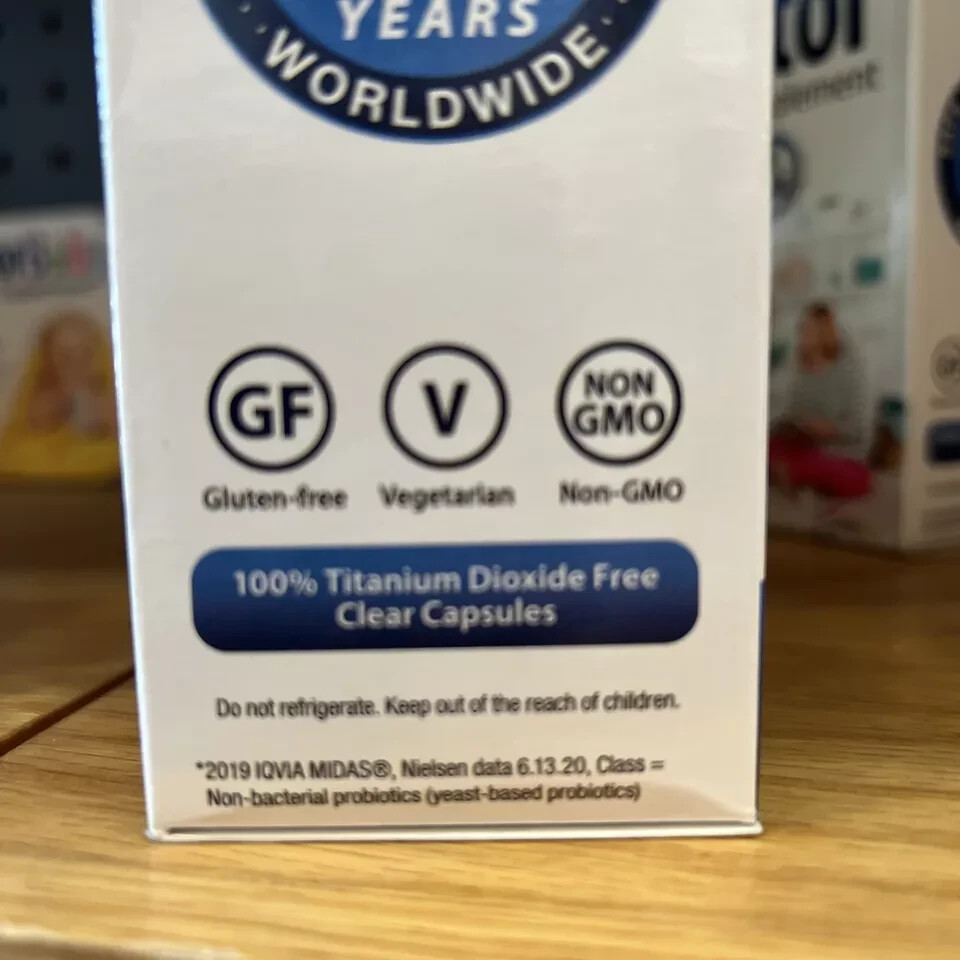 Florastor Probiotic 250mg, 100 Capsule Box-New & Sealed (EXP 01-2027 Or ...