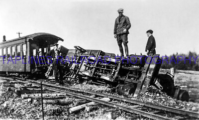 Monson Railroad 4 Monson ME Wreck 2' Gauge - NEW 5X8 PHOTO | eBay