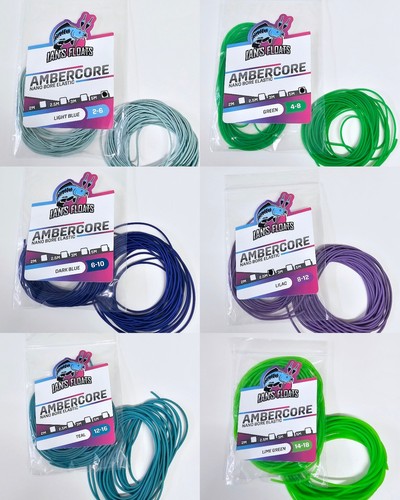 IAN'S FLOATS HOLLOW ELASTIC AMBERCORE NANO IN 6 GRADES - POLE FISHING | eBay UK