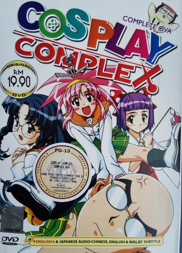 DVD Cosplay Complex Complete OVA Series 1-3 End English Dubbed & Subbed ...