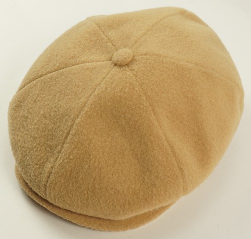 Vintage Borsalino Postboy Newsboy Cap Hat Ten Felt Wool Six Panel Size ...