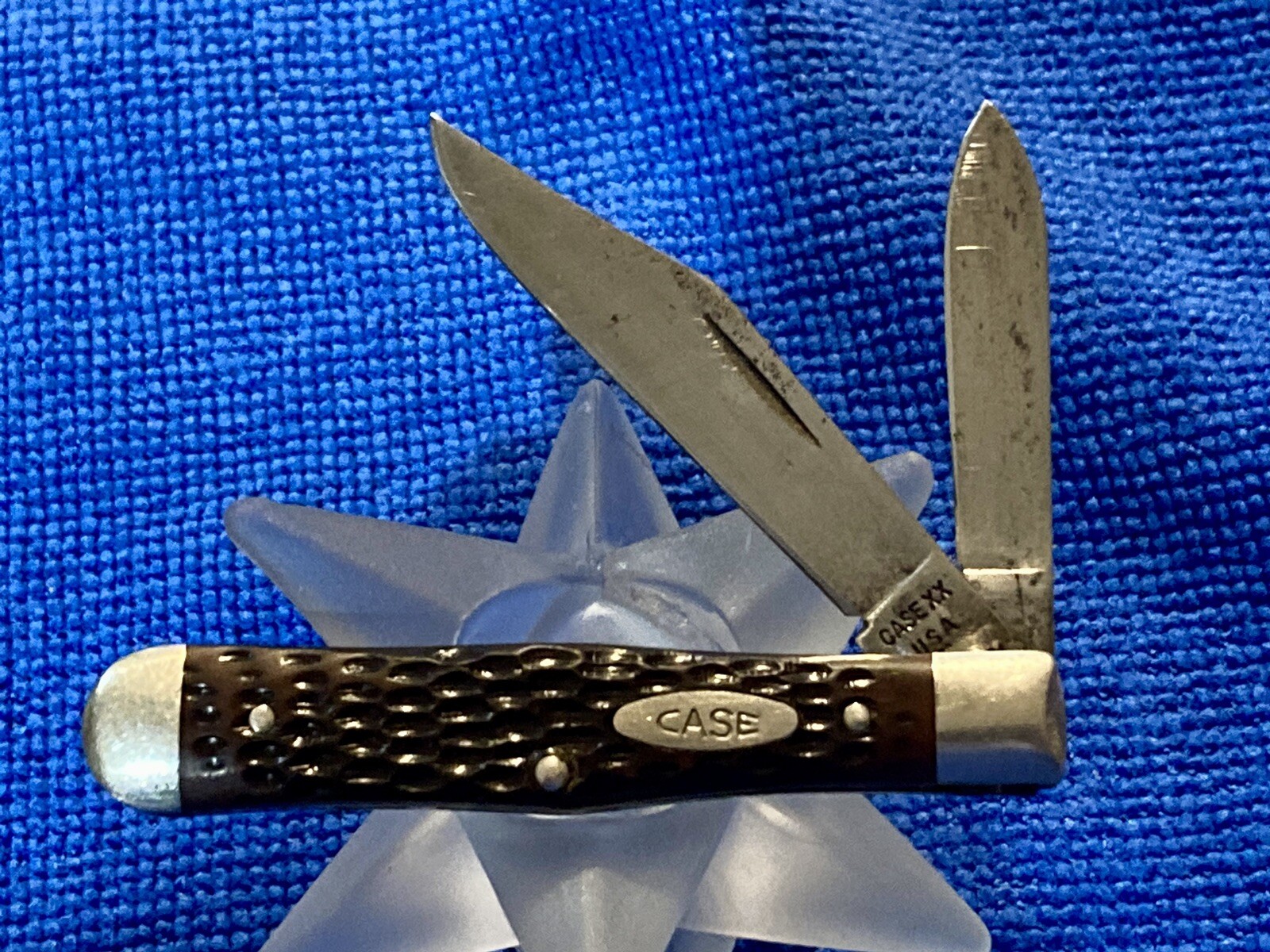 CASE XX CUTLERY CO USA 1978 JIGGED DELRIN 25 1/2 SMALL COKE BOTTLE ...