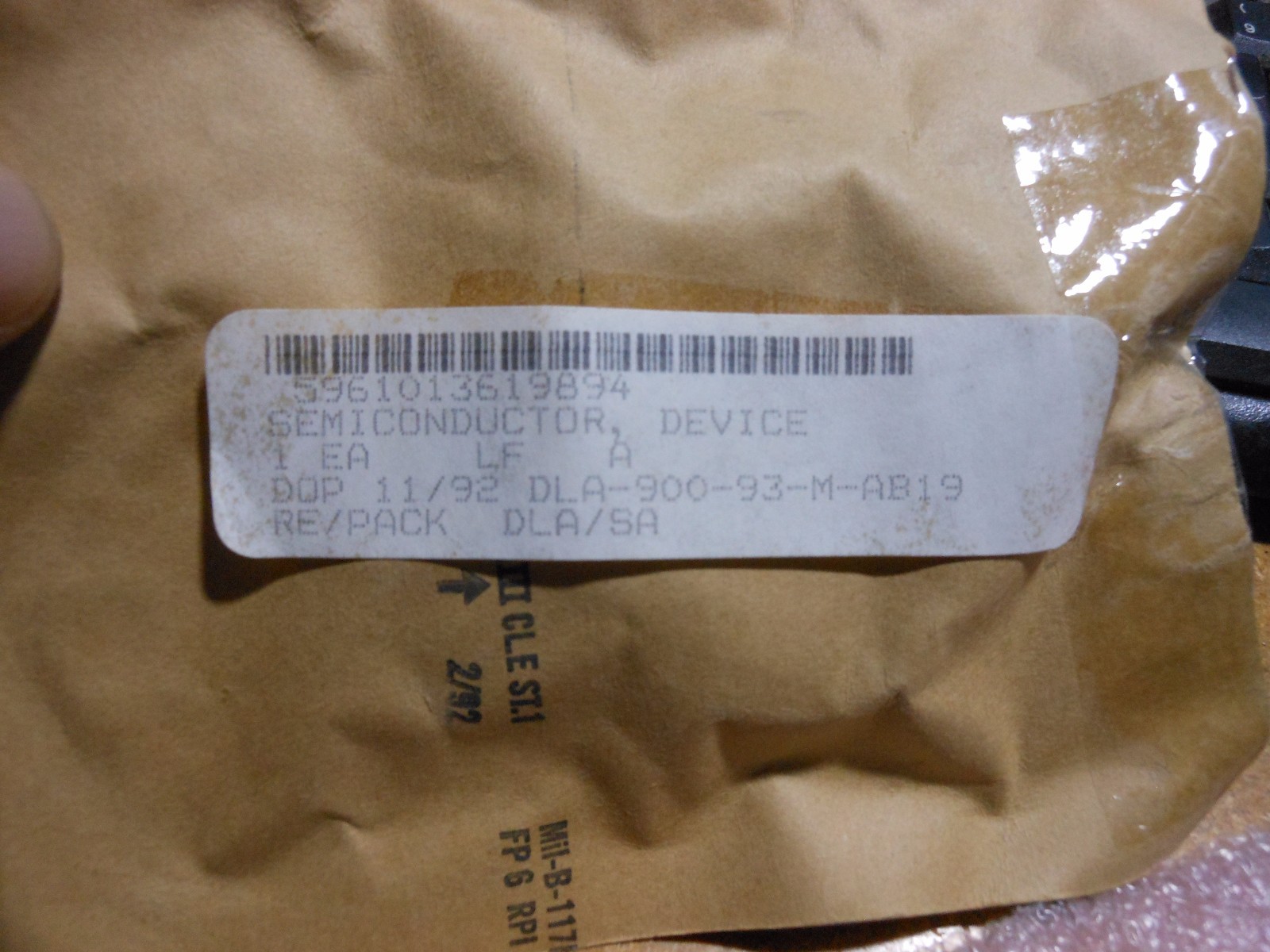 POWER SEMICONDUCTOR THYRISTOR PART # PSIG-400-32 NSN: 5961-01-361-9894 ...