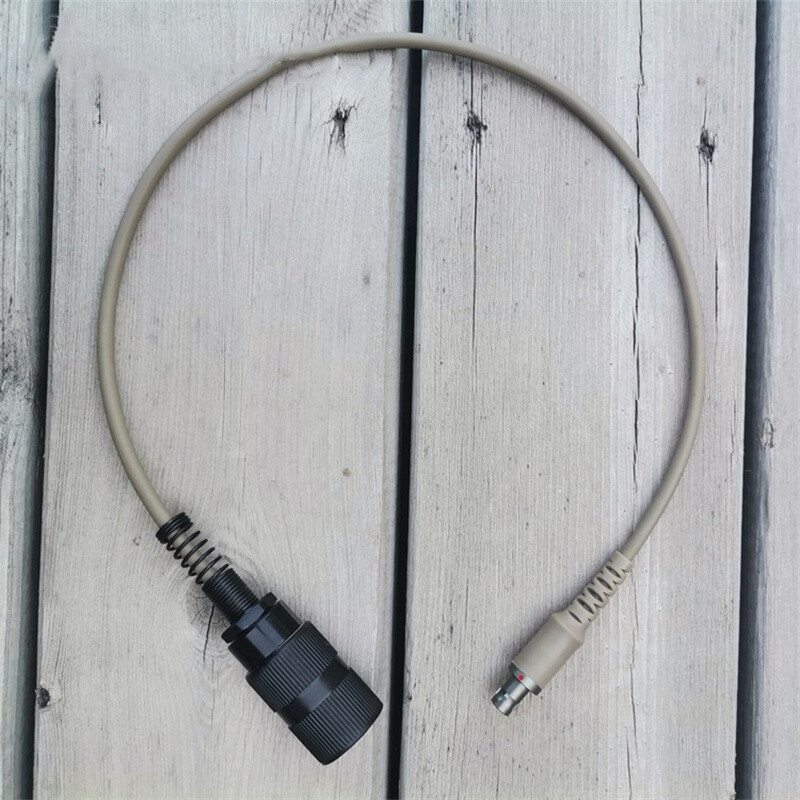 INVISIO V60 6PIN Connector Adapter | 6V | 50CM | Tan Black Plug ...