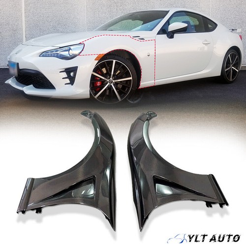 Pair Carbon Fiber Front Fenders Fit 2013-2021 Toyota FT86 GT86 FRS BRZ ...